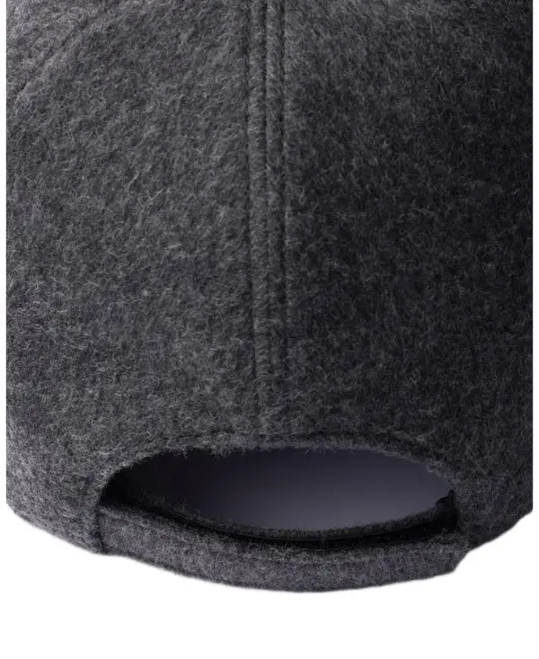 Prada Loden Fabric Baseball Cap - Grey