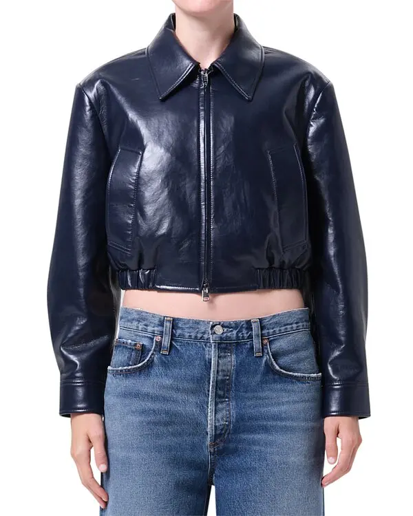 AGOLDE Nahla Cropped Jacket - Detox