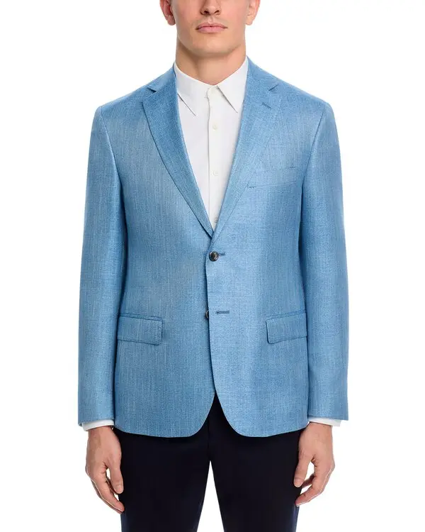 Bloomingdale'S Viscose Bamboo Textured Sport Coat