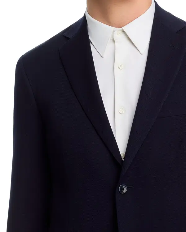 Bloomingdale'S Regular Fit Textured Jacket