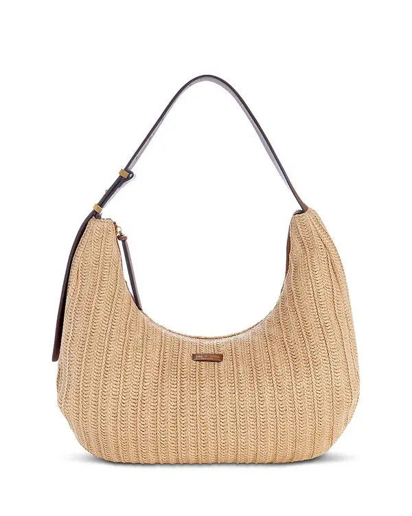 Rag & Bone Hudson Large Paper Straw Hobo Bag