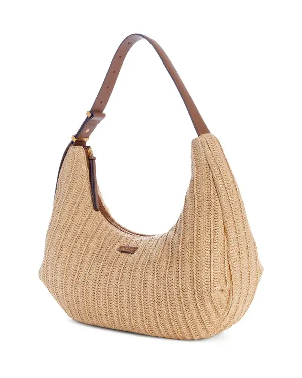 Rag & Bone Hudson Large Paper Straw Hobo Bag