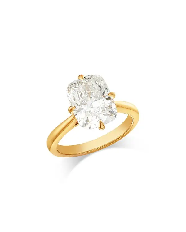 Bloomingdale'S Luxe Collection 18k Yellow 4.0 Tcw Lab Grown Diamond Ring - Gold