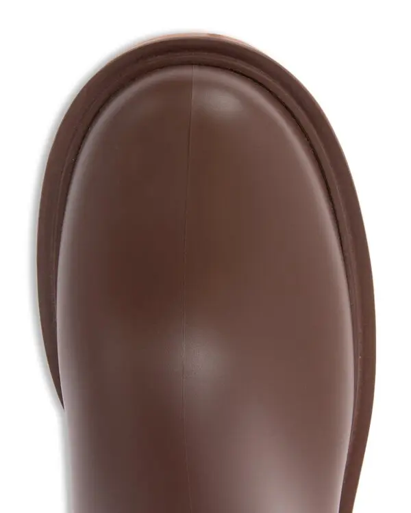 Moncler Kickstream High Boots - Brown