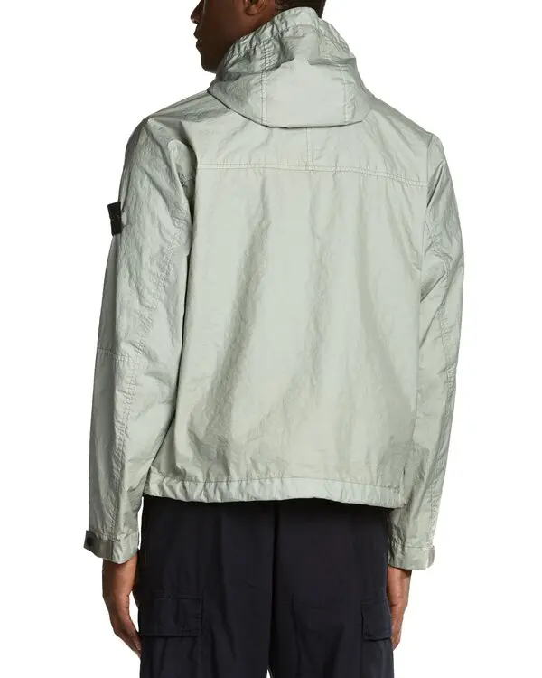 Stone Island Capospalla Zip Hooded Jacket - Sage