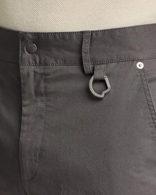 Moncler Cargo Cotton-blend Gabardine Pants - Dark Grey
