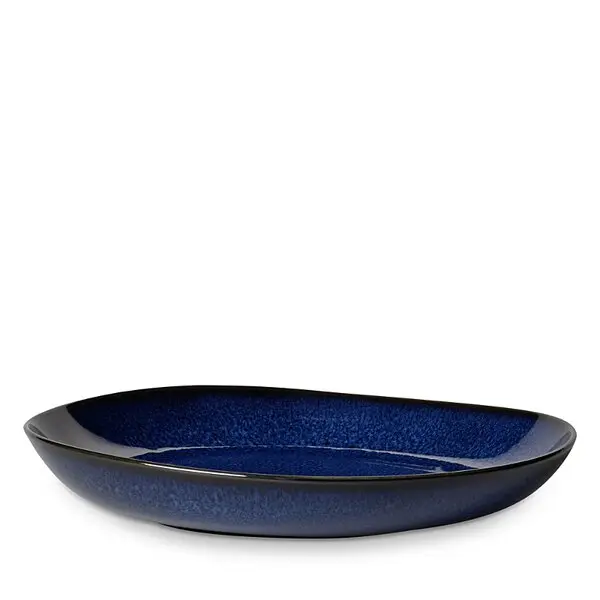 VILLEROY & BOCH Lave Flat Dinner Bowl - Blue