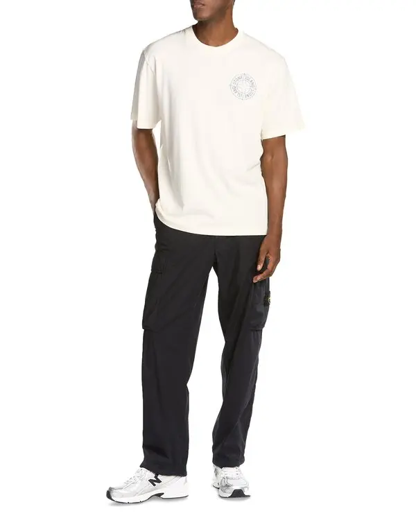 Stone Island Cotton Tee - Ivory