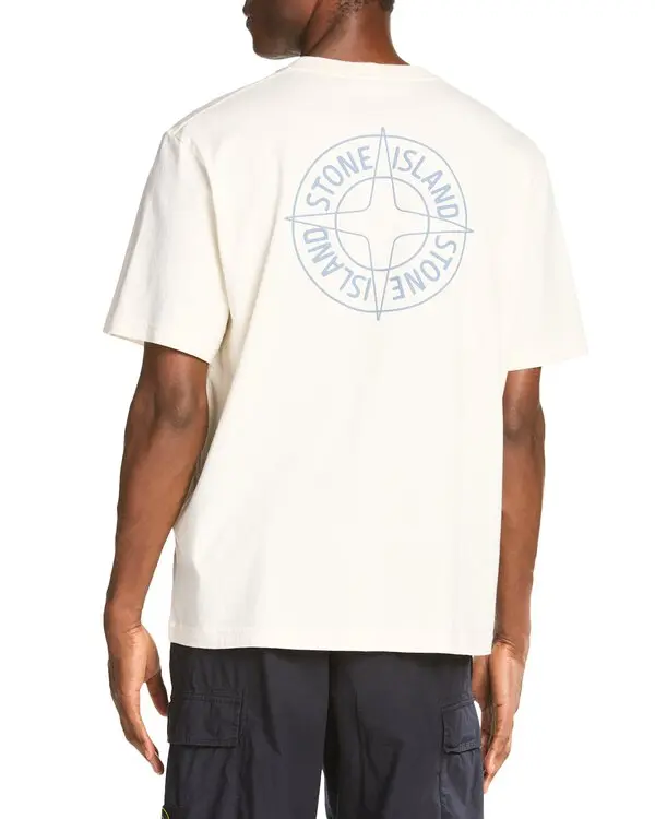 Stone Island Cotton Tee - Ivory
