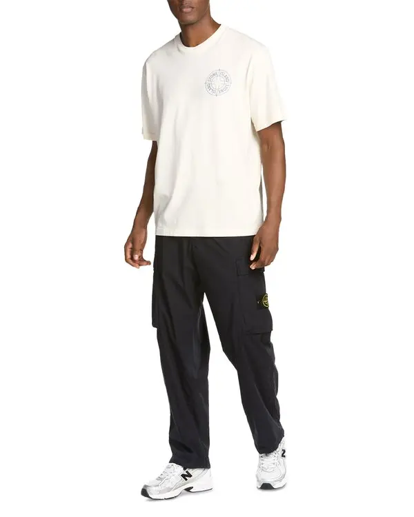 Stone Island Cotton Tee - Ivory