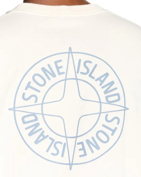 Stone Island Cotton Tee - Ivory