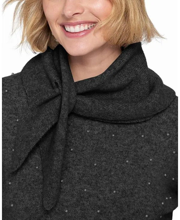 ELLE COLLECTION Sweater Scarf - Black
