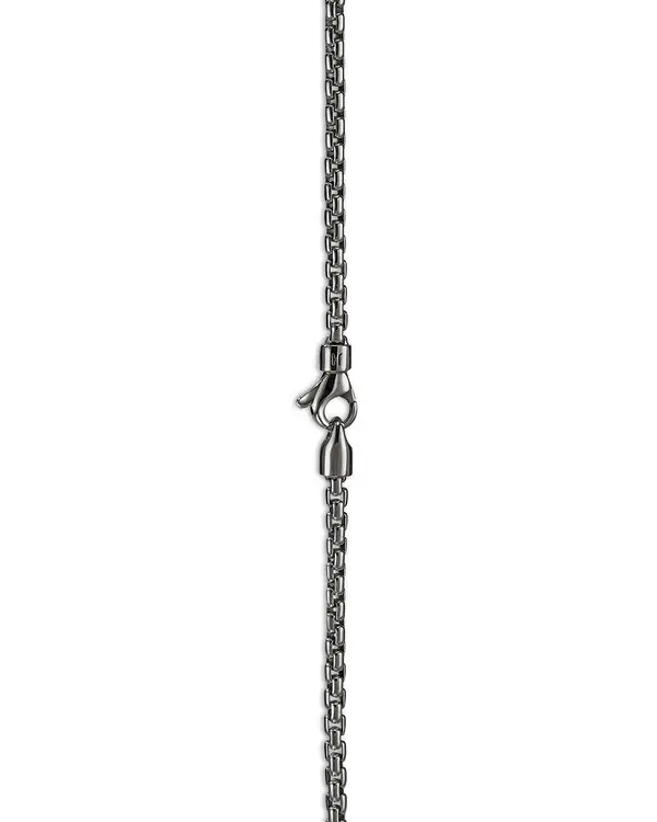 John Hardy Sterling Darkened Chain Necklace