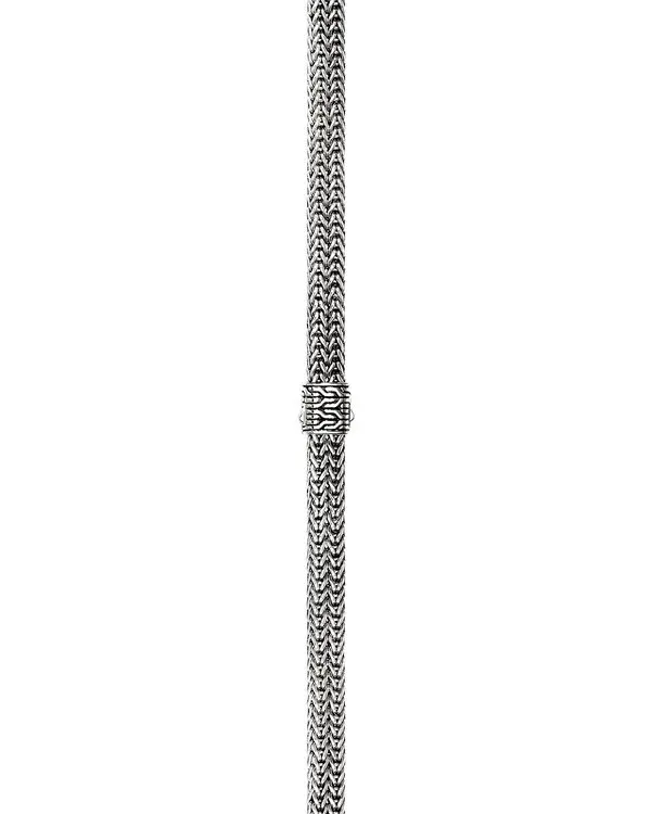 John Hardy Sterling Diamond Icon Link Necklace - Silver