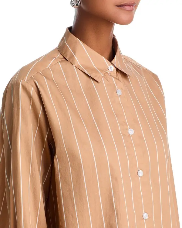 French Connection Alexis Poplin Fine Line Shirt