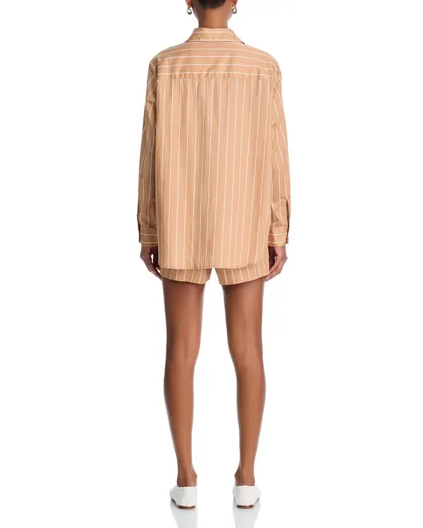 French Connection Alexis Poplin Fine Line Shirt