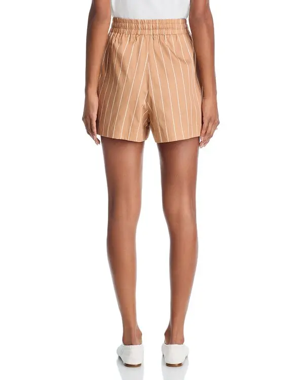 French Connection Alexis Poplin Stripe Shorts