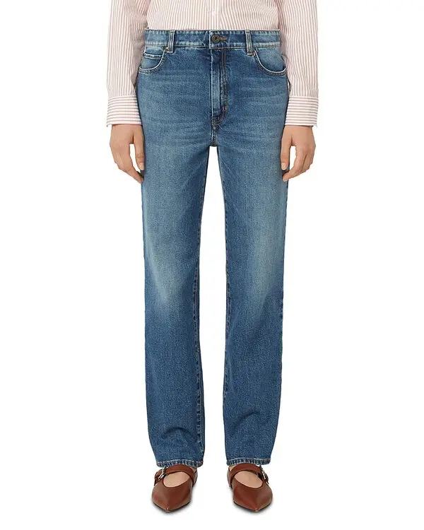 Max Mara Argento Denim Jeans