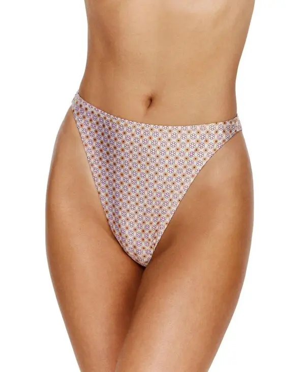 GOTTEX High Waist Bikini Bottom - Multi-pastel