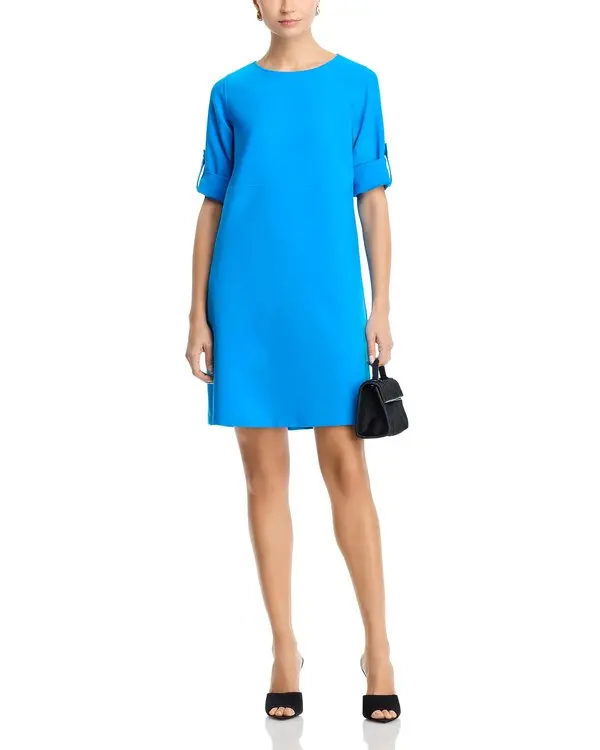 Caroline Rose Tabi Tee Shirt Dress - Vivid Blue