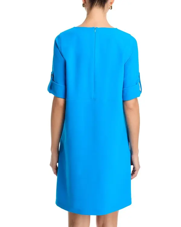 Caroline Rose Tabi Tee Shirt Dress - Vivid Blue