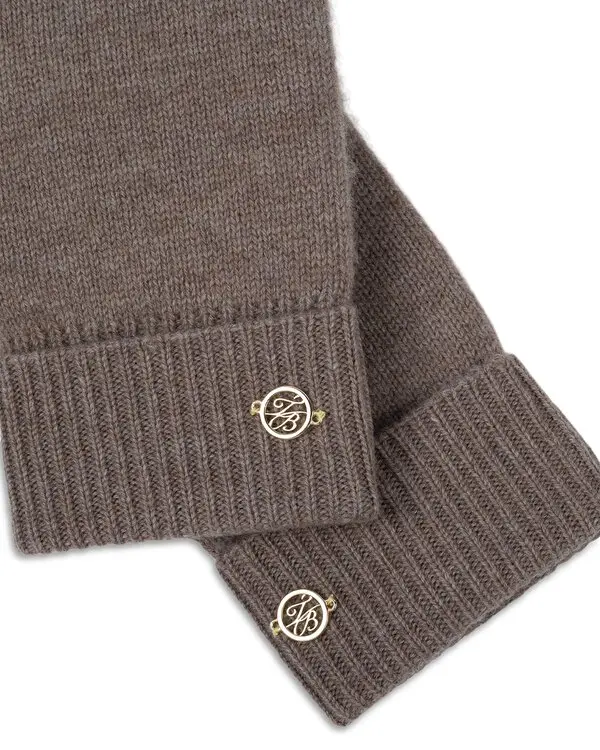 Ted Baker London Wool & Cashmere Knit Beanie - Camel