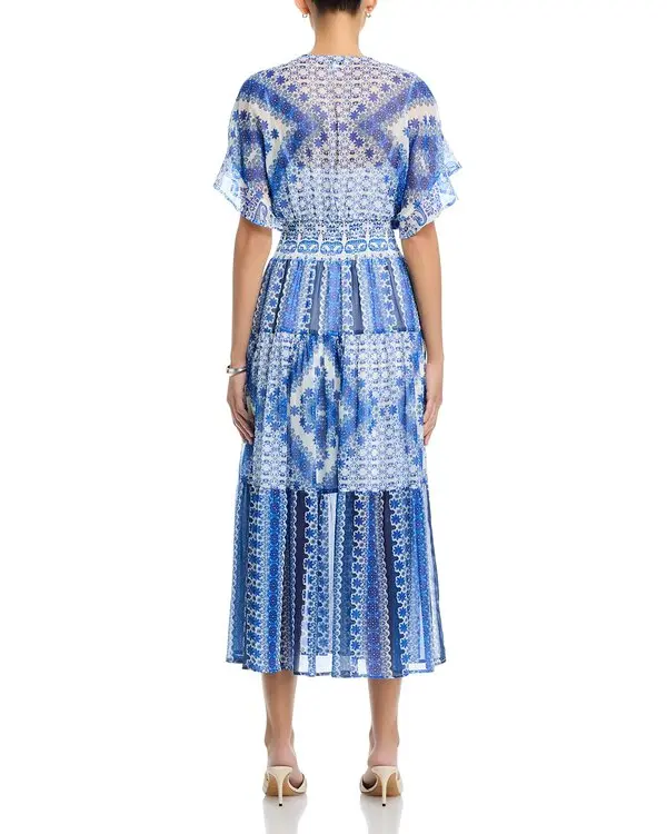 KOKO + MASON Blouson Midi Dress