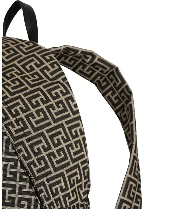 Balmain Pulse Monogram Jacquard Backpack