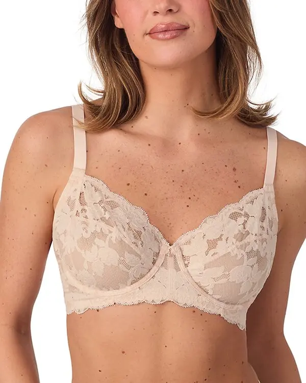 Le Mystère Soft Luxe Lace Cut And Sew Bra - Softshell