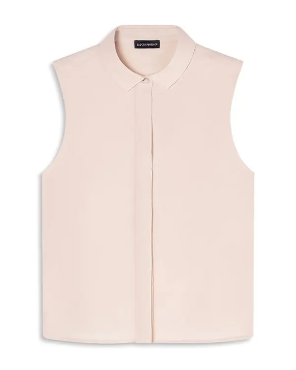 Emporio Armani Gabardine Shirt - Light Pink