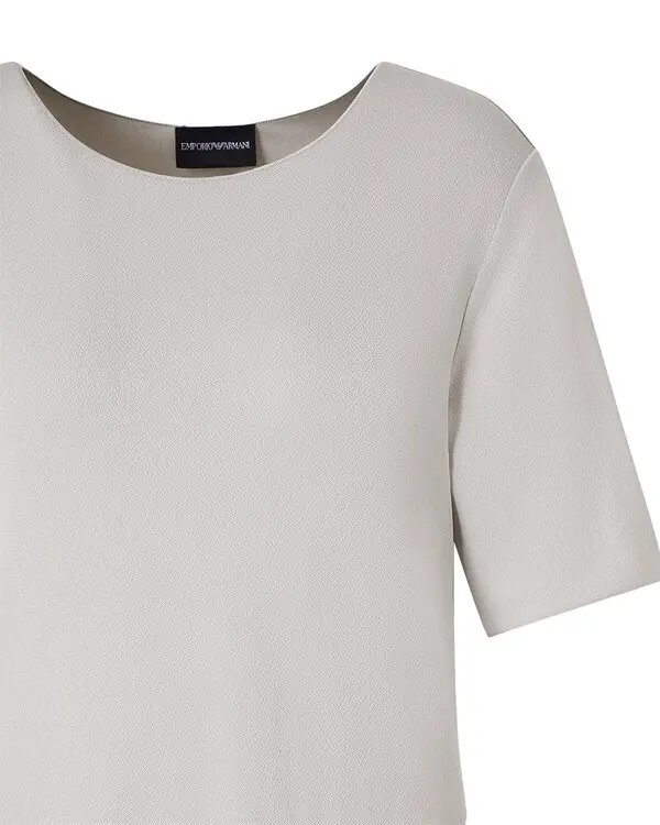 Emporio Armani Mixed Media Dress