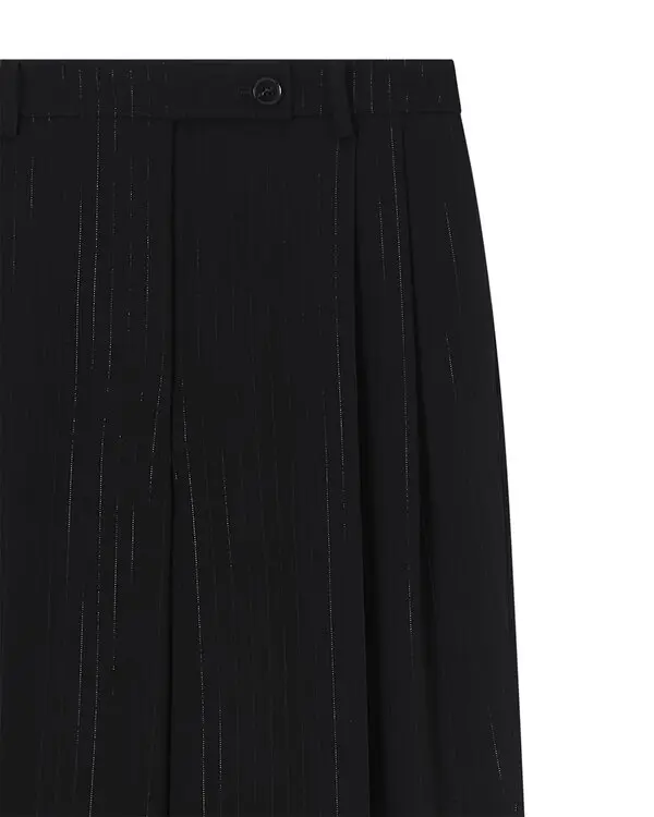 Emporio Armani Straight Pleated Pants
