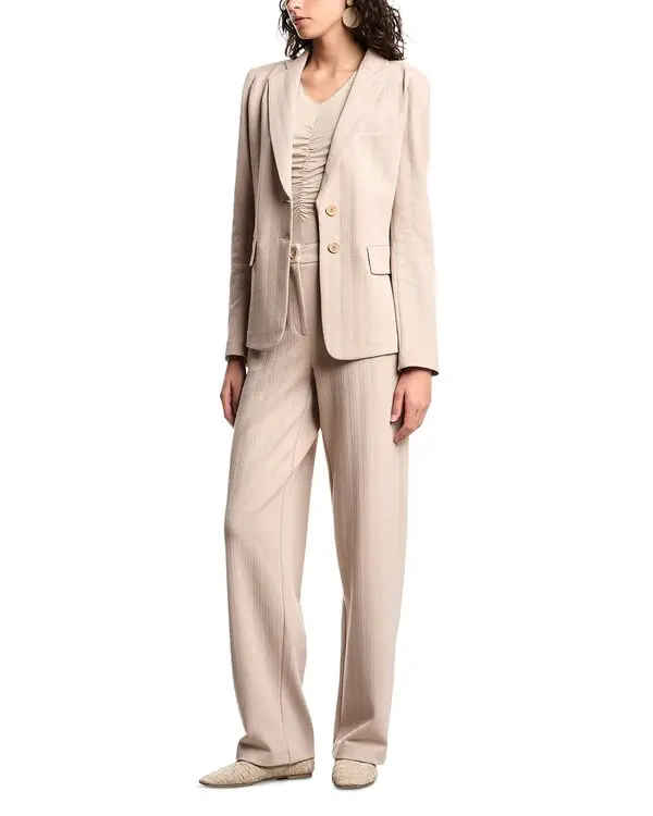 Emporio Armani Chevron Jacquard Pants