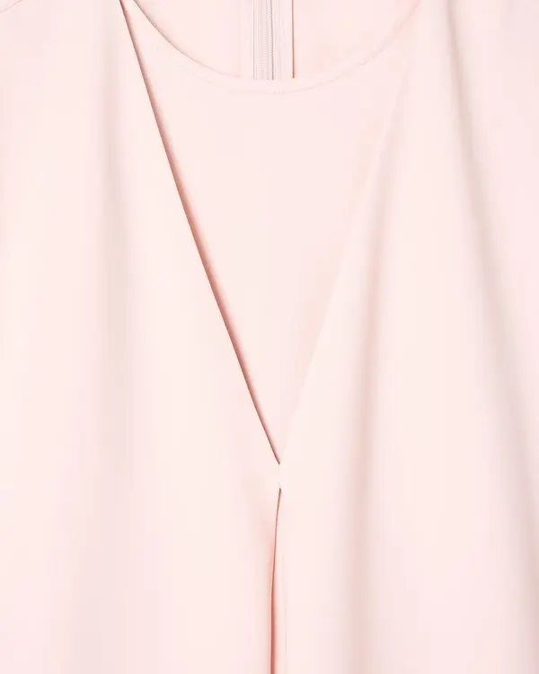 Emporio Armani Inverted Pleat Shift Dress