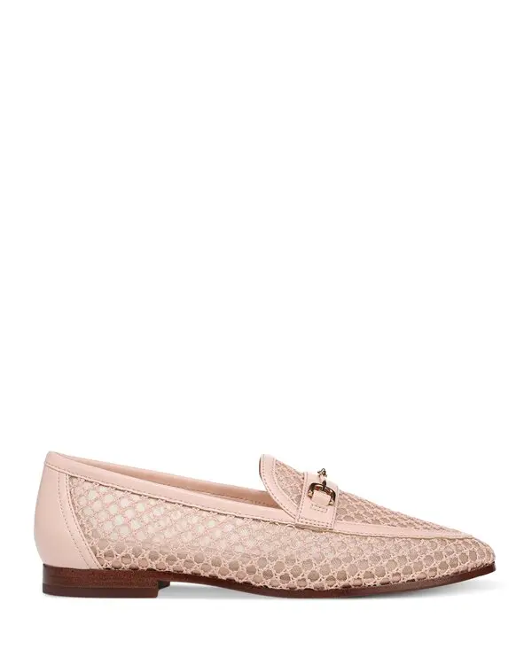 Sam Edelman Loraine Mesh Bit Loafers - Ballet Pink