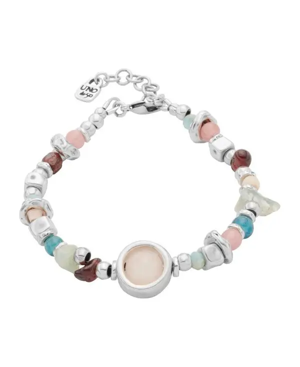UNODE50 Textured Stone Crystal Bracelet