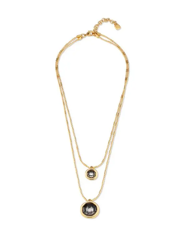 UNODE50 Double Strand Pendant Necklace