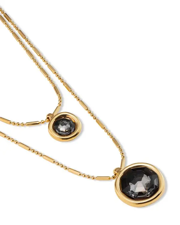 UNODE50 Double Strand Pendant Necklace
