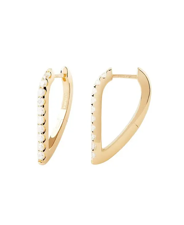 PDPAOLA Gloss Hoops - Gold