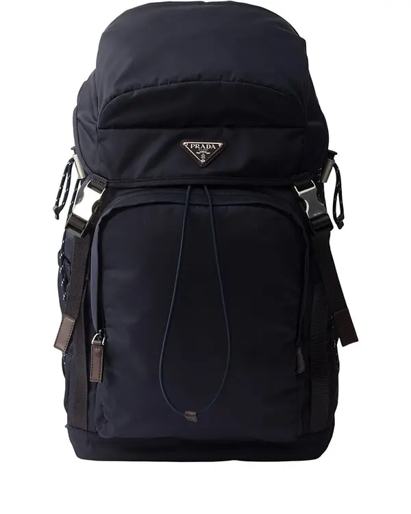 Prada Speedrock Re-nylon And Leather Backpack