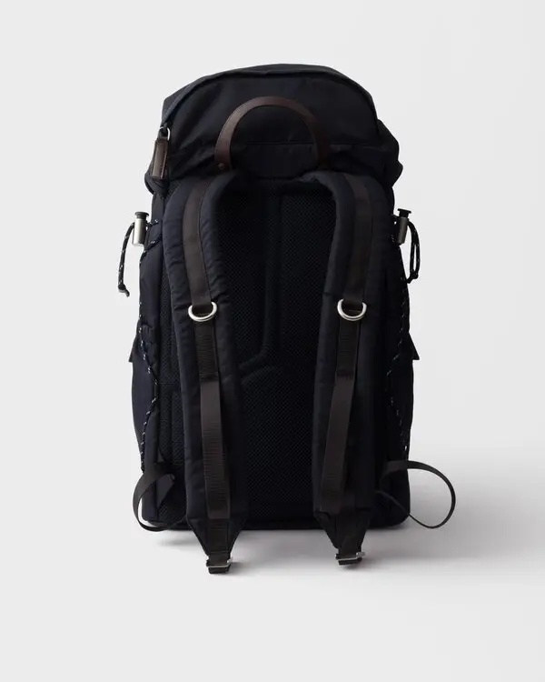 Prada Speedrock Re-nylon And Leather Backpack