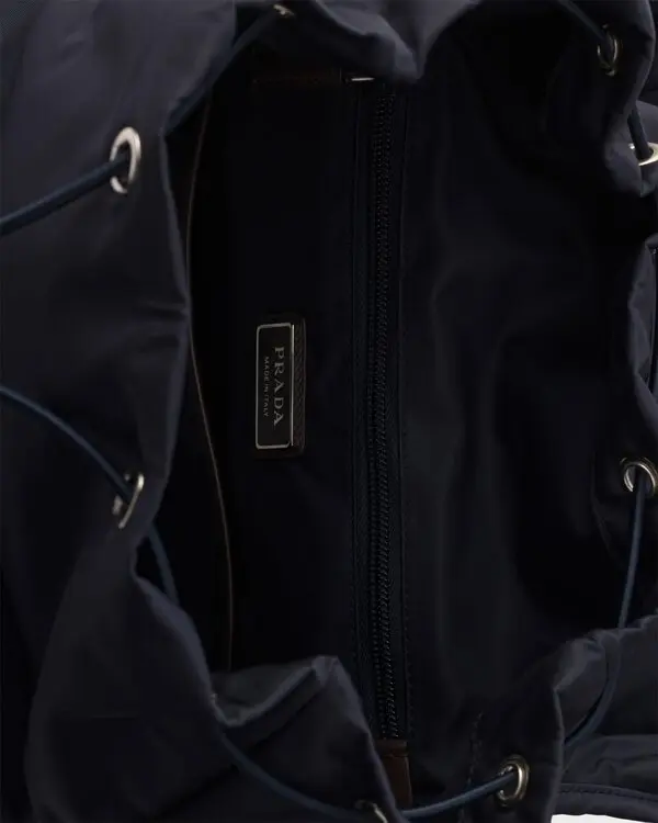 Prada Speedrock Re-nylon And Leather Backpack