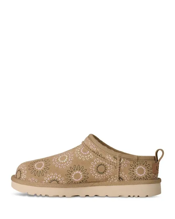 UGG Classic Sun Stitch Suede Mini Boots