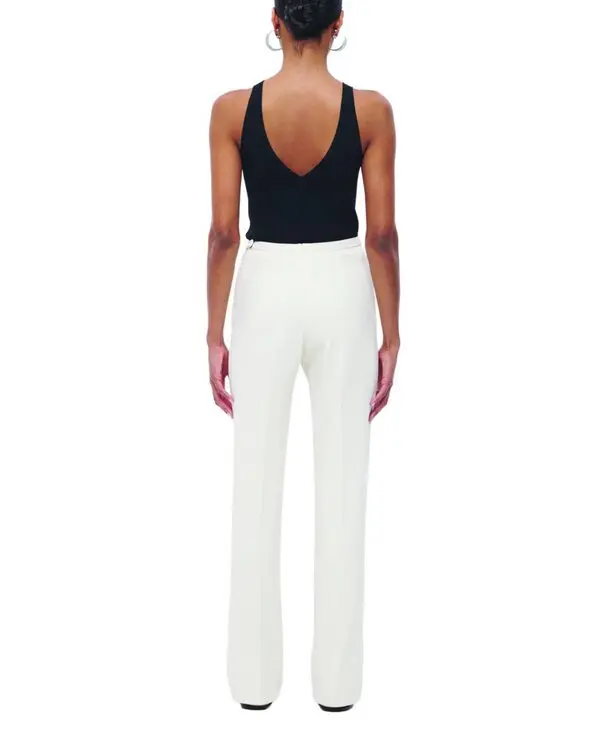 Another Tomorrow Relaxed Jersey Pant - Vanilla