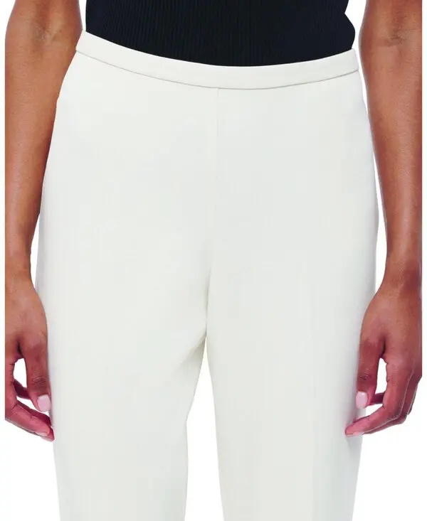 Another Tomorrow Relaxed Jersey Pant - Vanilla
