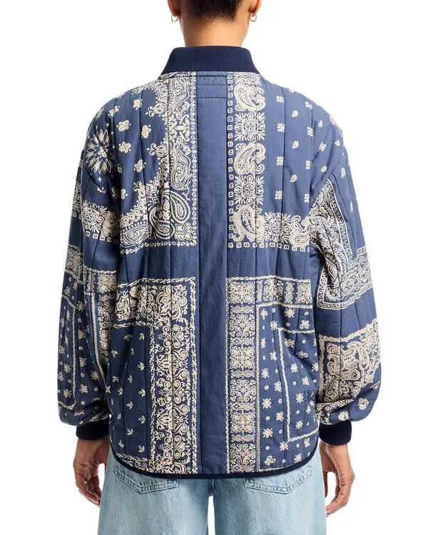 The Great. The Quilted Bomber Jacket