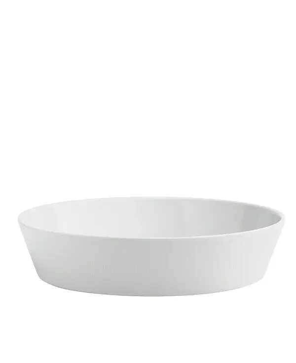 PILLIVUYT Eventail Shallow Serving Bowl, 11.25 - White