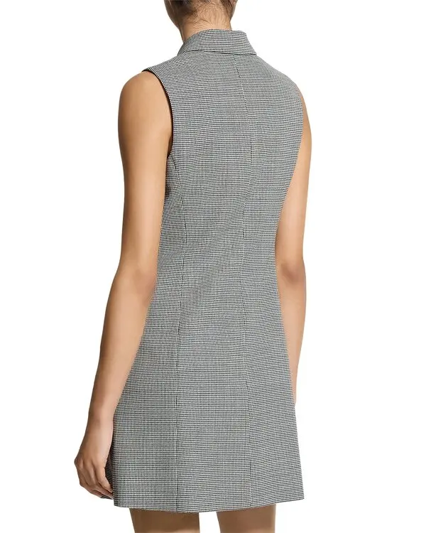 Theory Sleeveless Tailored Button Dress