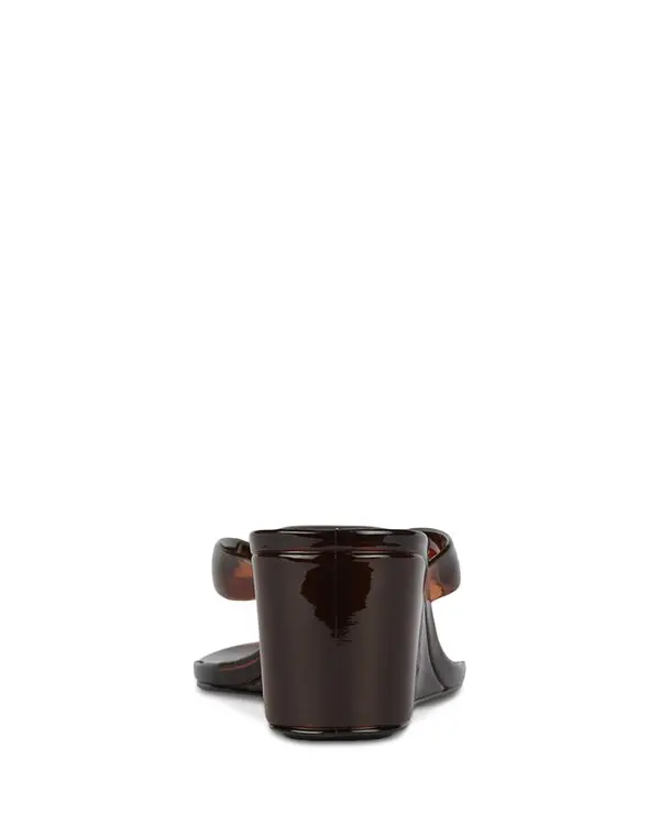 Jeffrey Campbell Wedge Thong Sandals - Brown