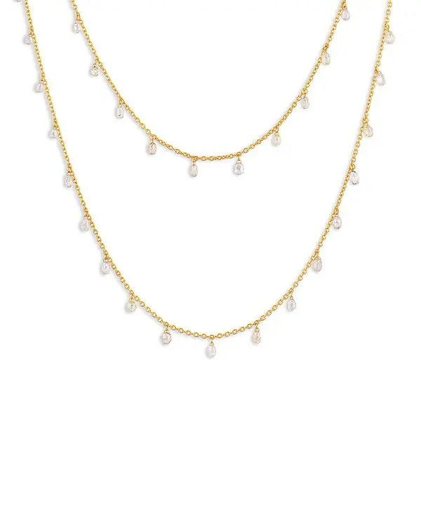 Gurhan 22k Yellow Diamond Rain Necklace - Gold